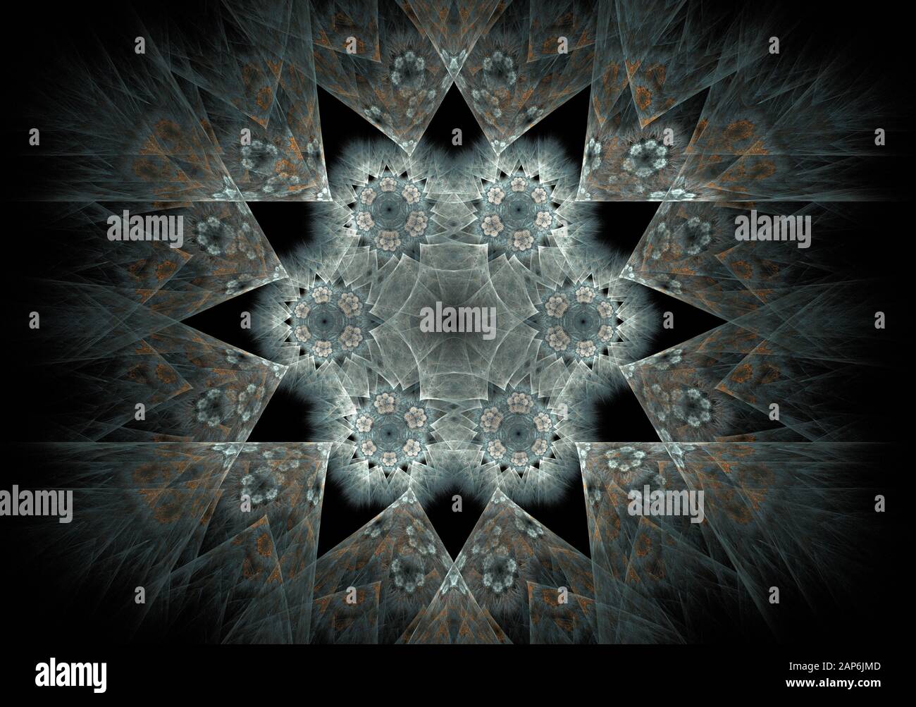 colorfully abstract fractal image for background use Stock Photo - Alamy