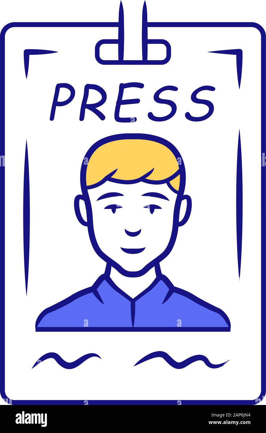 Press entrance Stock Vector Images - Alamy