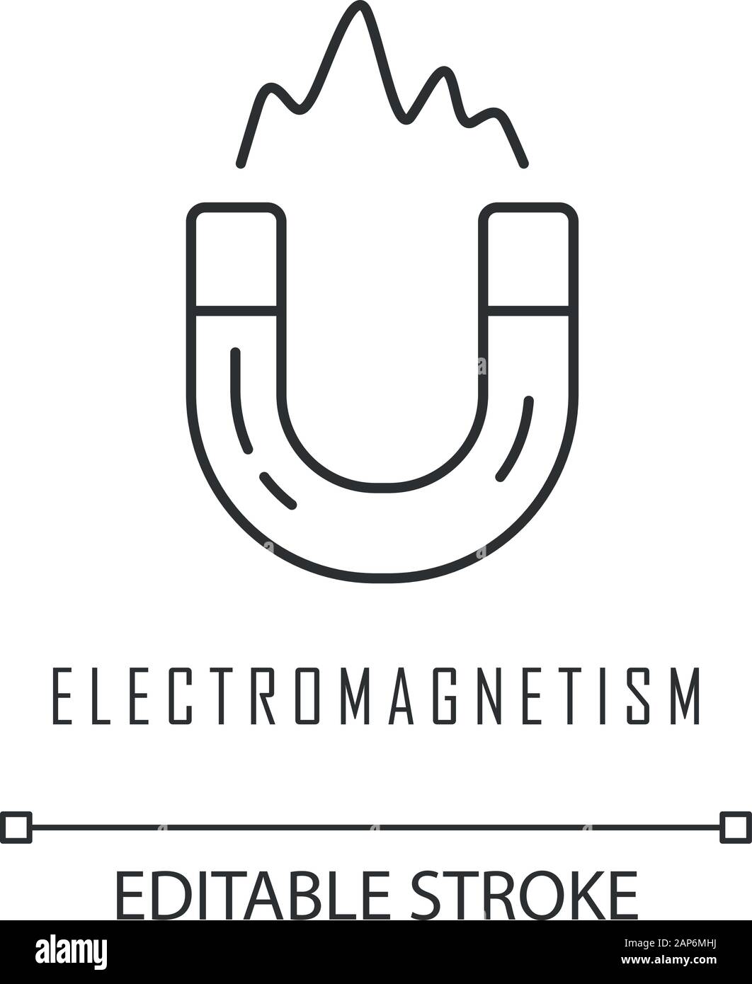 Magnetism clip art Stock Vector Images - Alamy