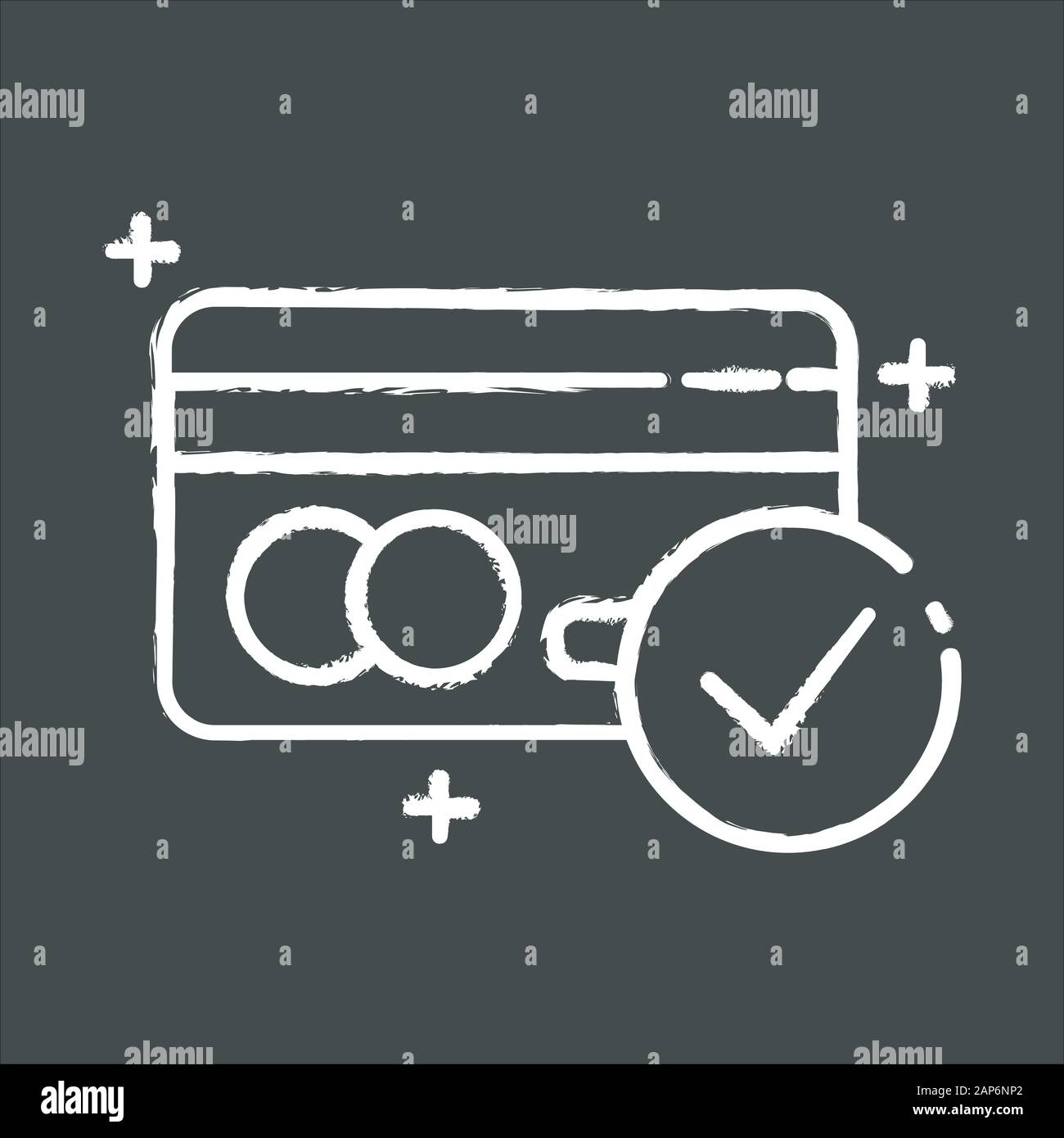 We accept card payments Stock Vector Images - Alamy