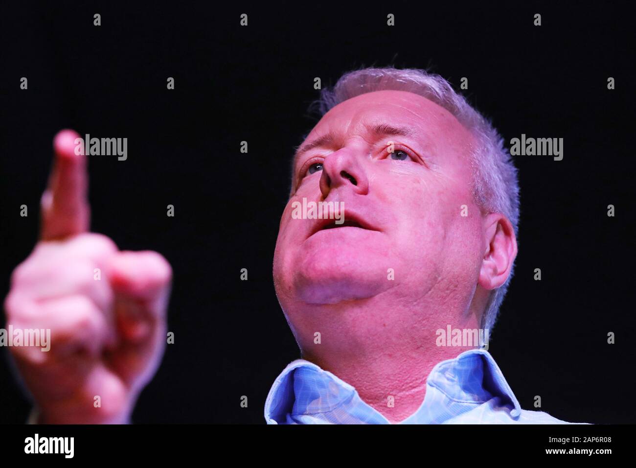 Labour Party chairman Ian Lavery during a campaign event for leadership ...