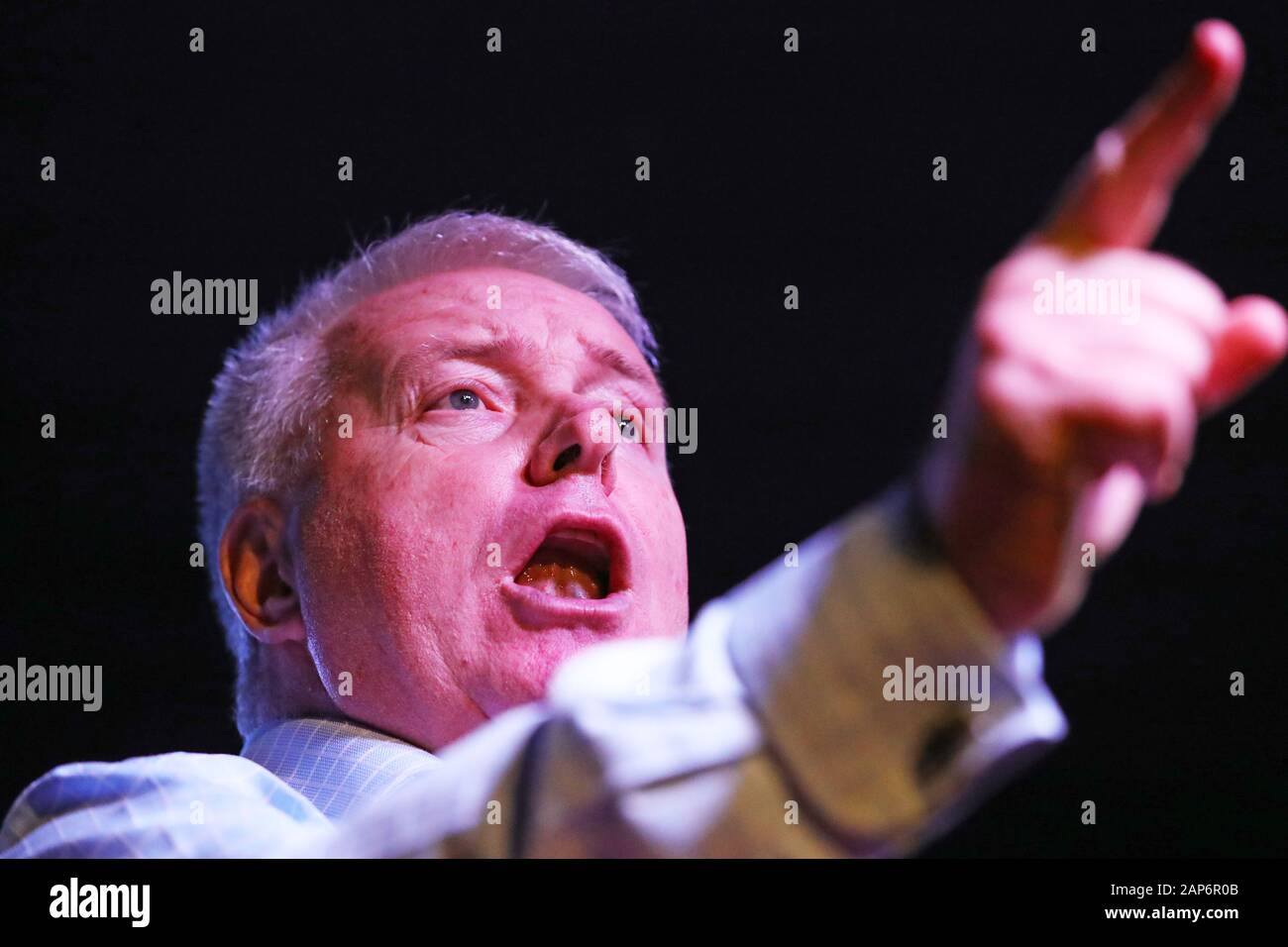 Labour Party chairman Ian Lavery during a campaign event for leadership ...