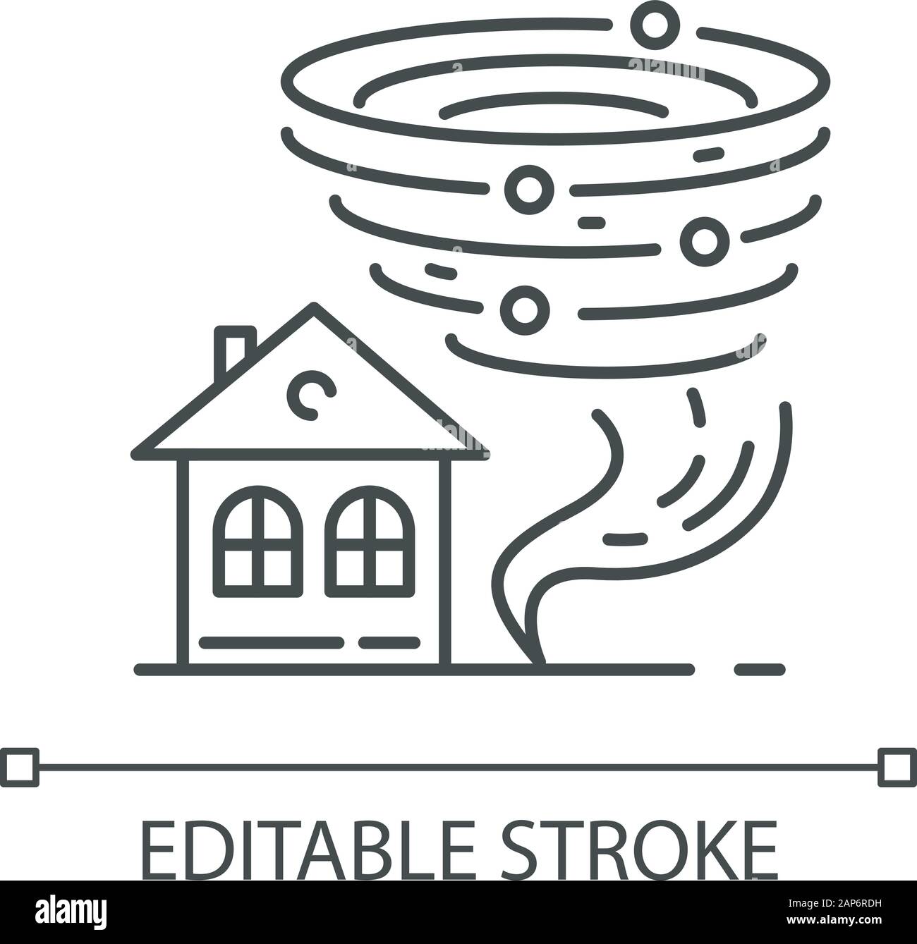 Approaching typhoon Stock Vector Images - Alamy