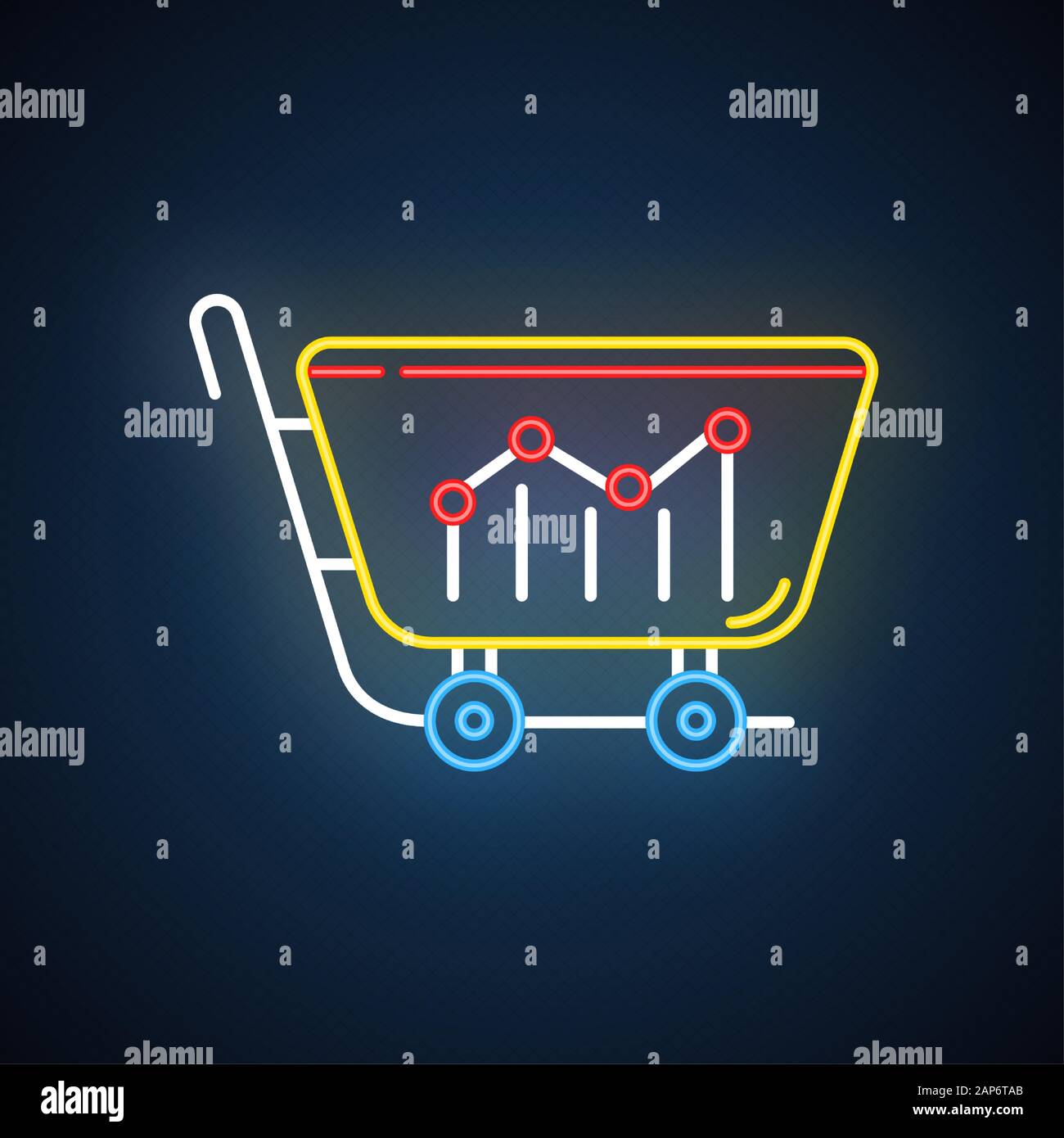 Monitoring realistic neon sign hi-res stock photography and images - Alamy