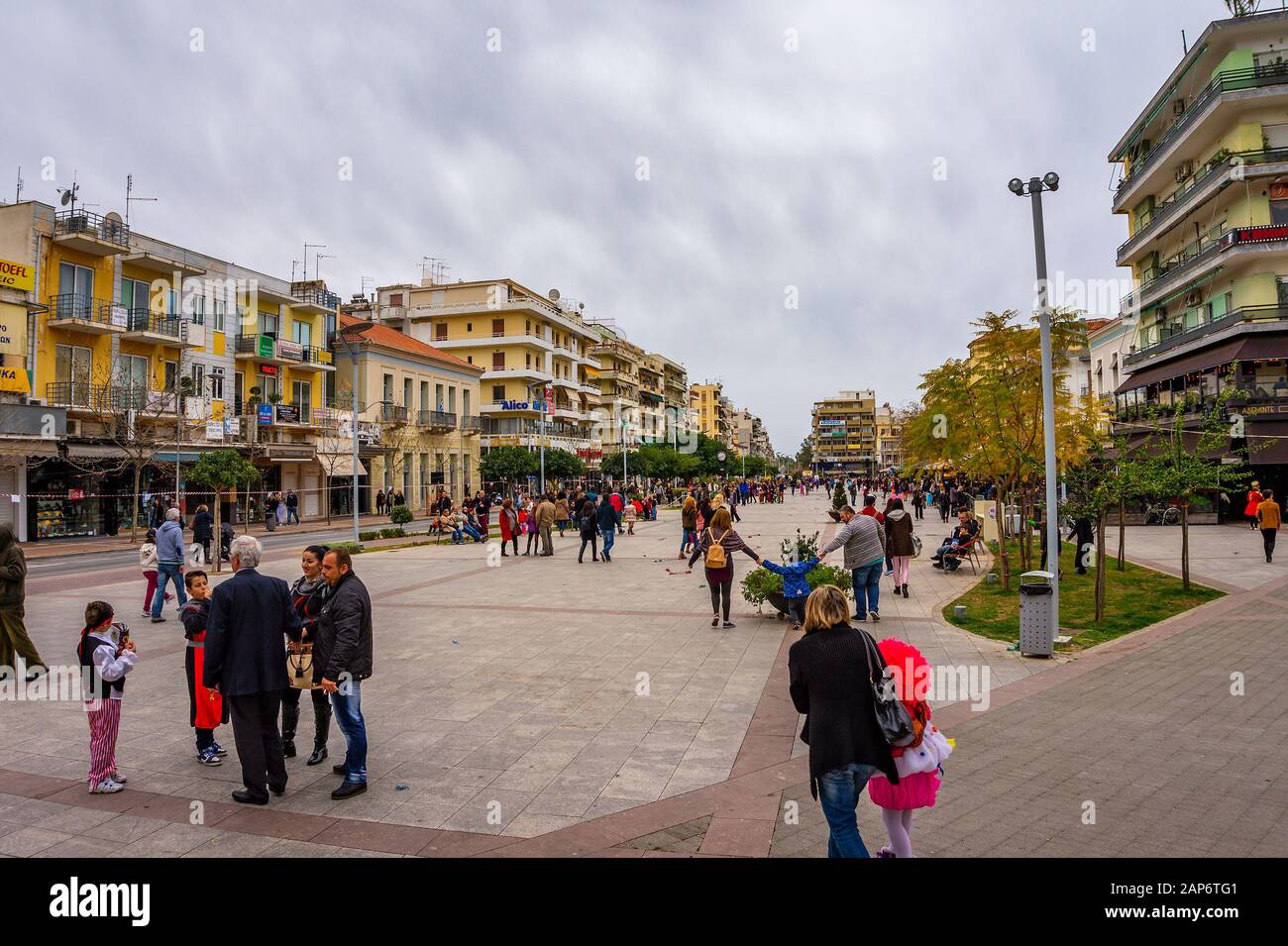 Scenics from parade during the Annual Carnival event in Kalamata ...