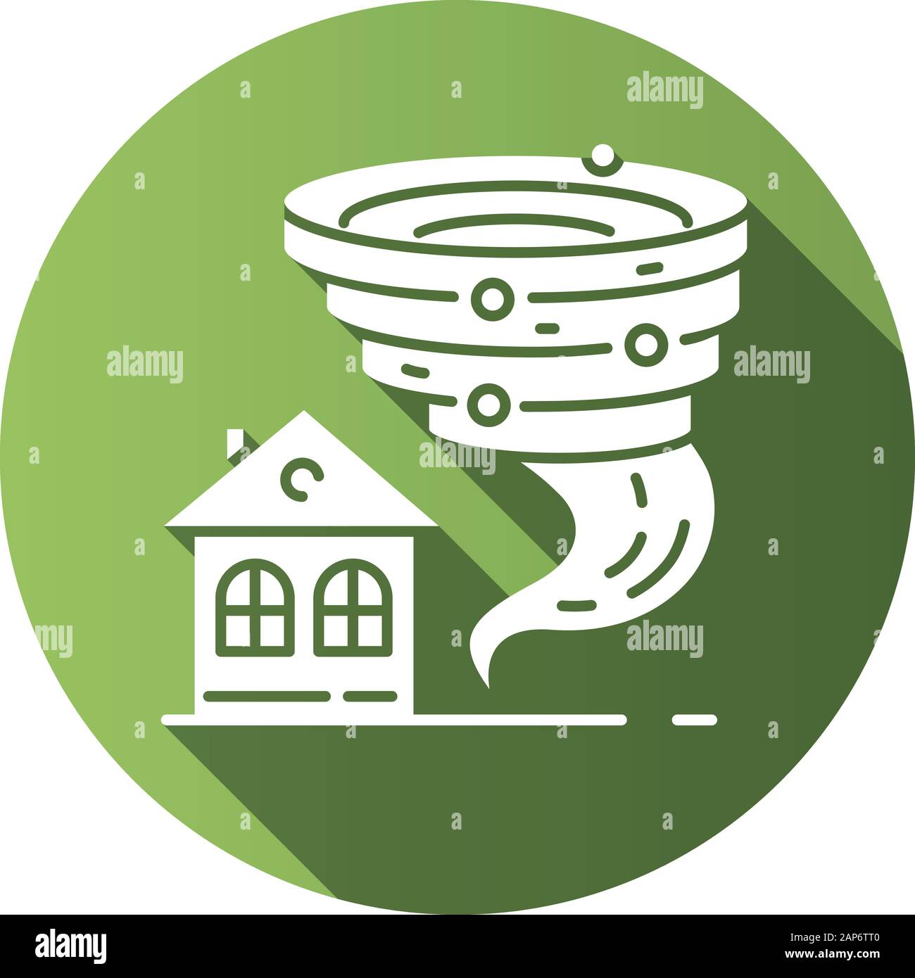 Approaching tornado Stock Vector Images - Alamy