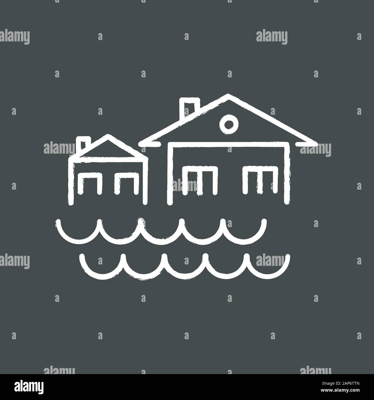 Flood warning level Stock Vector Images - Alamy