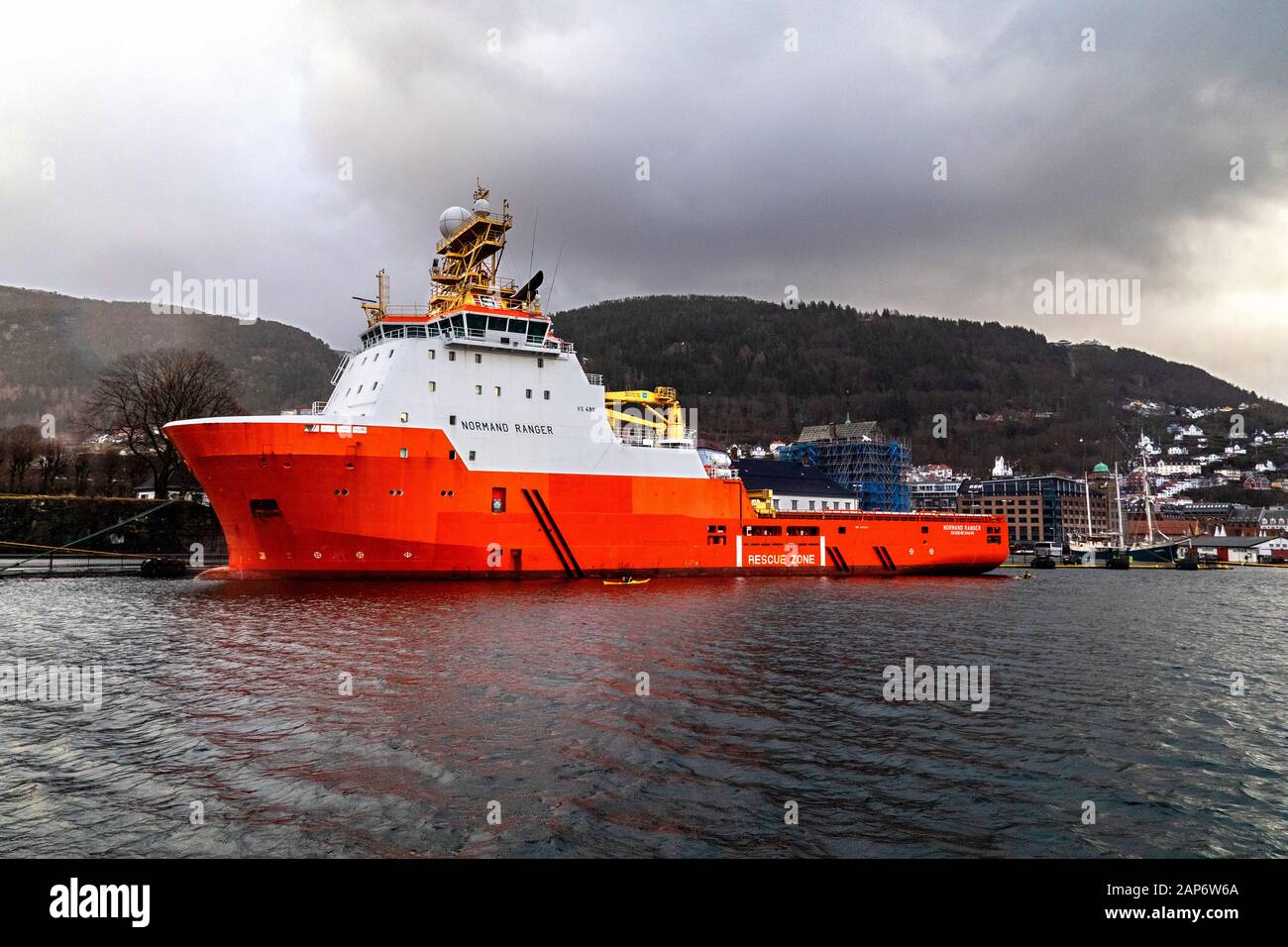 Offshore AHTS anchor handling tug supply vessel Normand Ranger at ...
