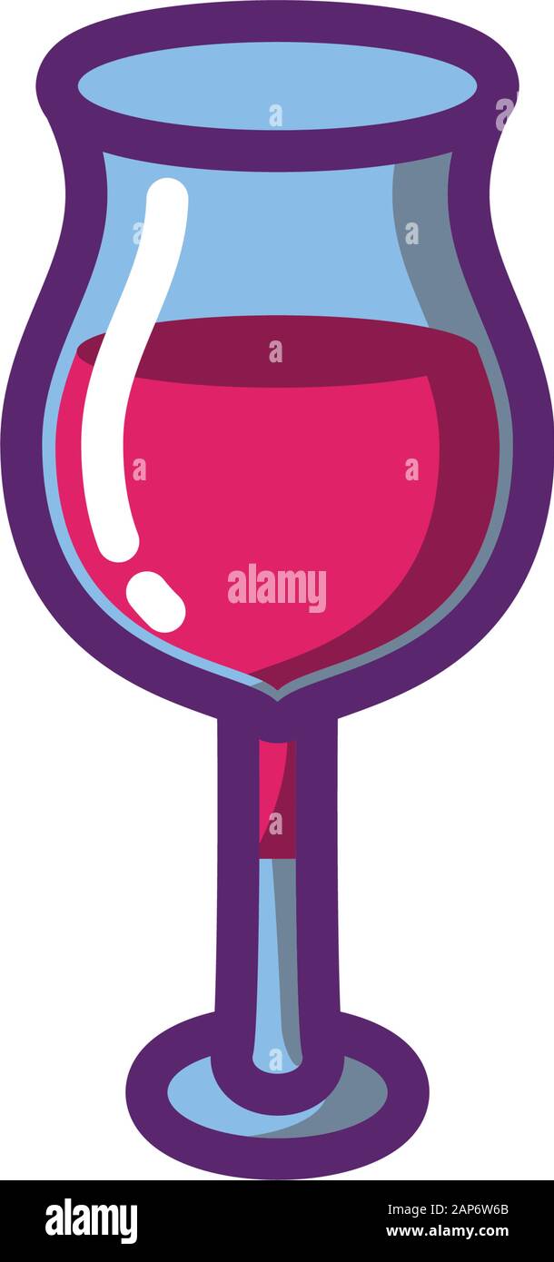 Wine cup design of Winery alcohol drink beverage restaurant celebration ...