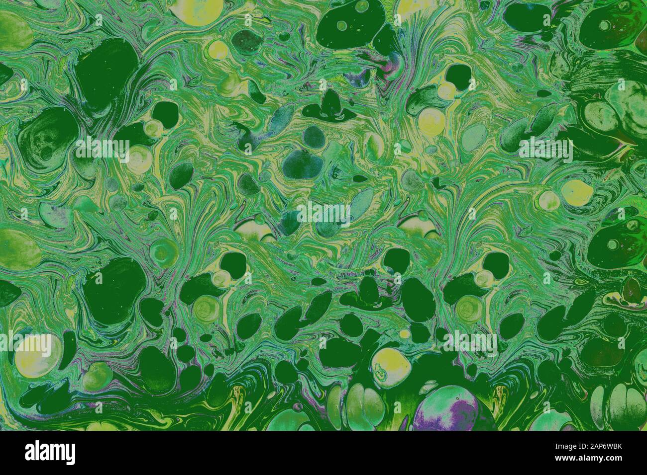 Traditional Ottoman Turkish abstract marbling art patterns as ...