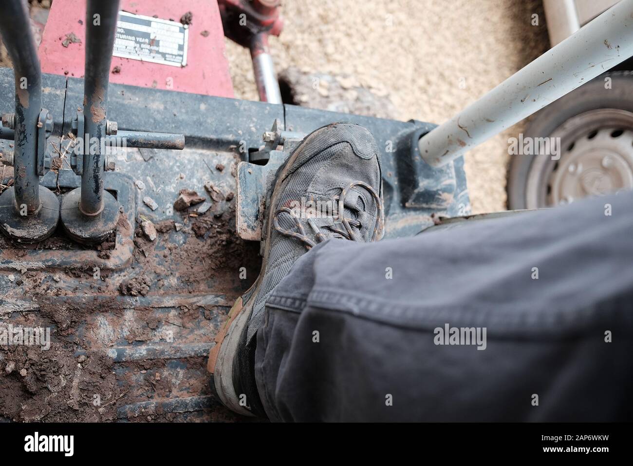 January 2020 - Small 360 excavator Stock Photo - Alamy