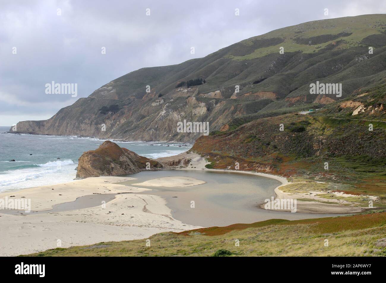 Big Sur Beach Stock Photo - Alamy