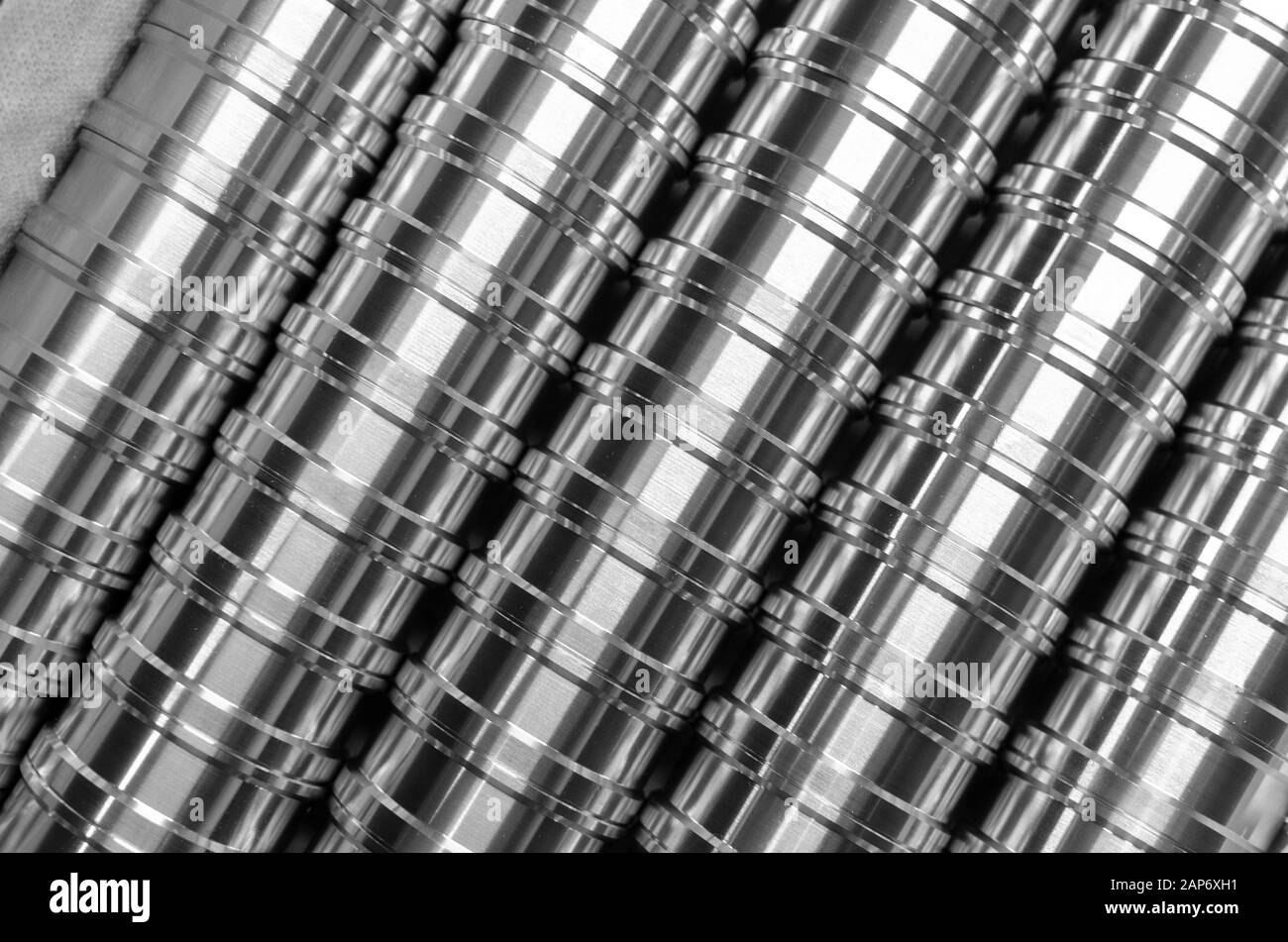 CNC Machined Billet Aluminum Stock Photo - Alamy