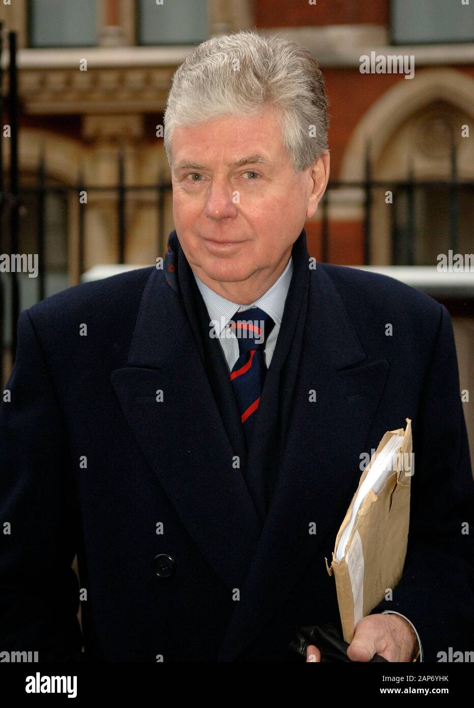 Michael Cole former spokesperson for Mohamed Al-Fayed, arriving to give ...