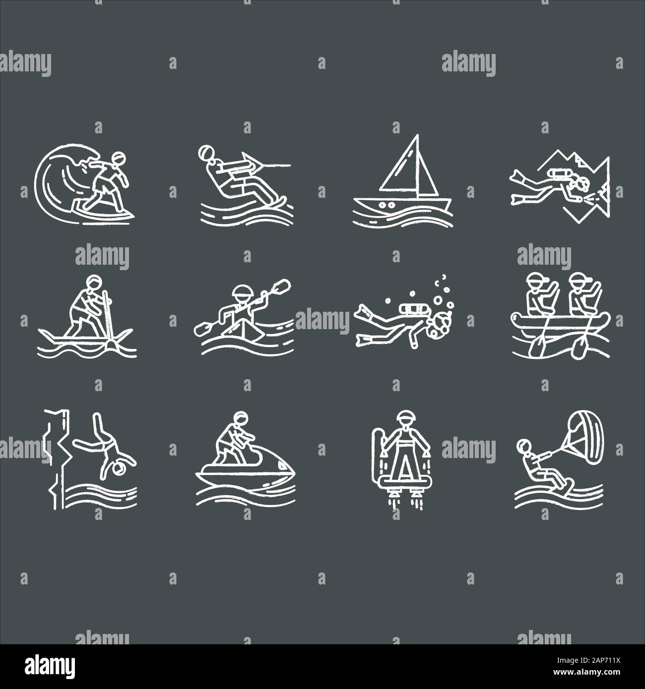 Cave drawing surfing hi-res stock photography and images - Alamy