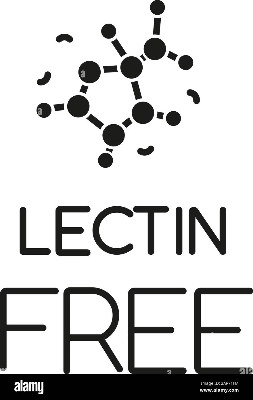 Lectin free glyph icon. Non-toxic, non-chemical. Fresh nutritious ...