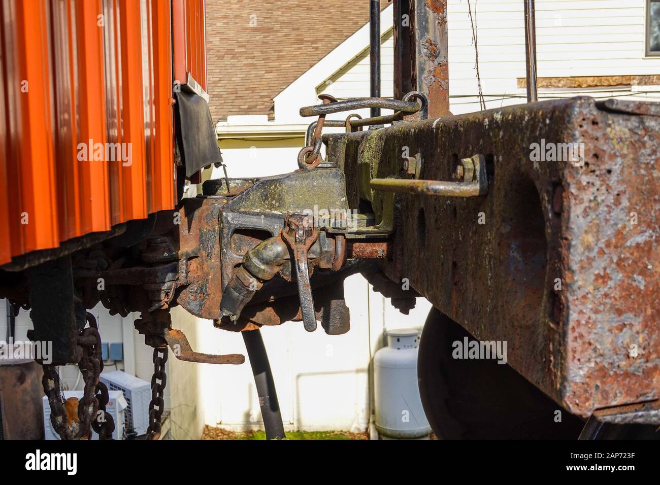Rail Coupling Steam Locomotive Train High Resolution Stock Photography and Images - Alamy