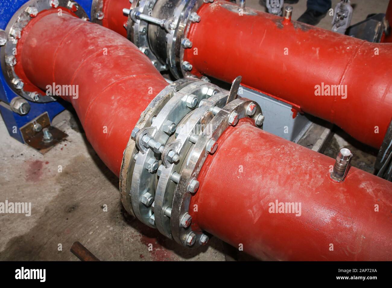 Ant vibration rubber expansion joints large and small in the pipeline ...