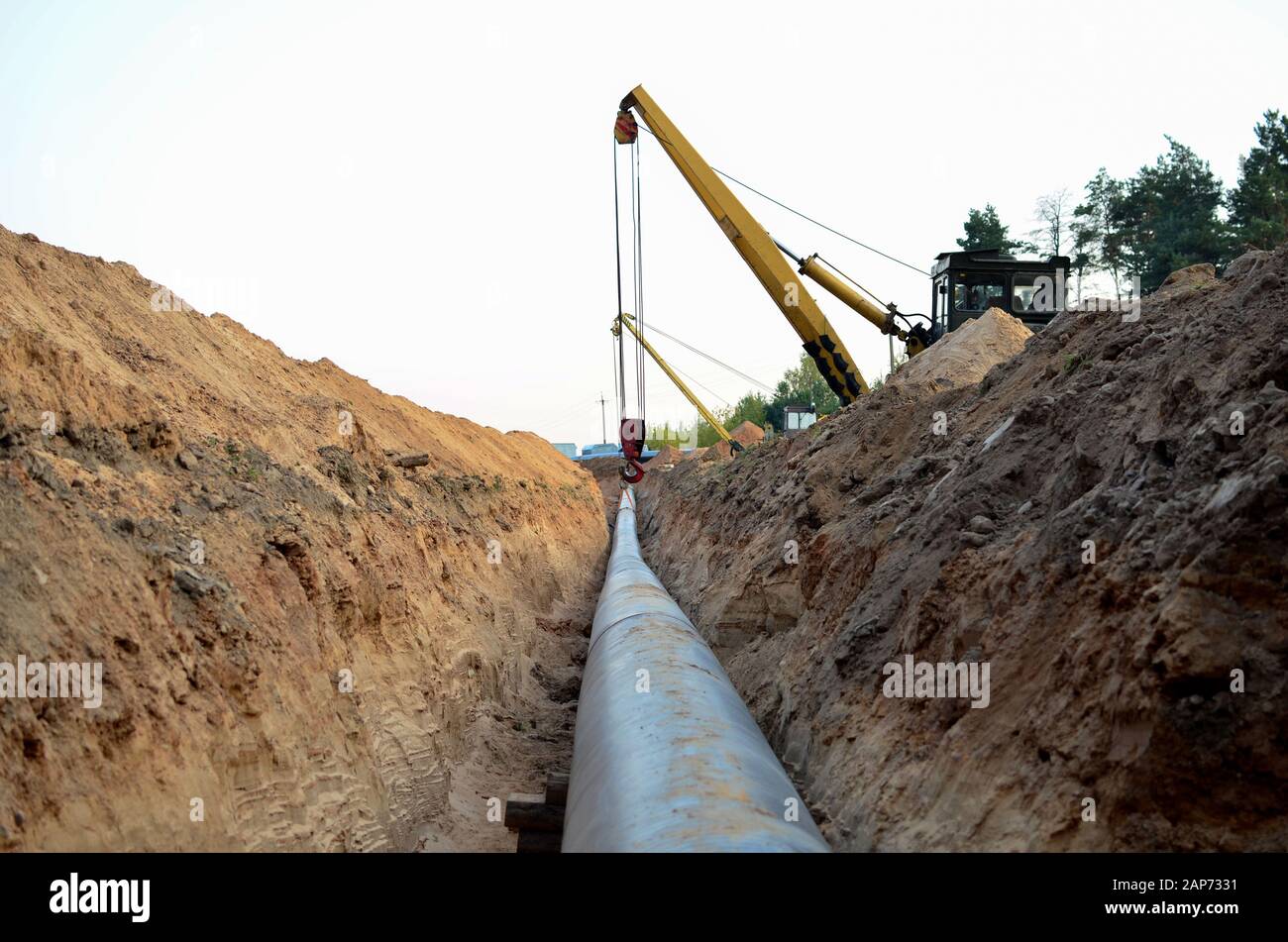 Pipelayer High Resolution Stock Photography and Images - Alamy
