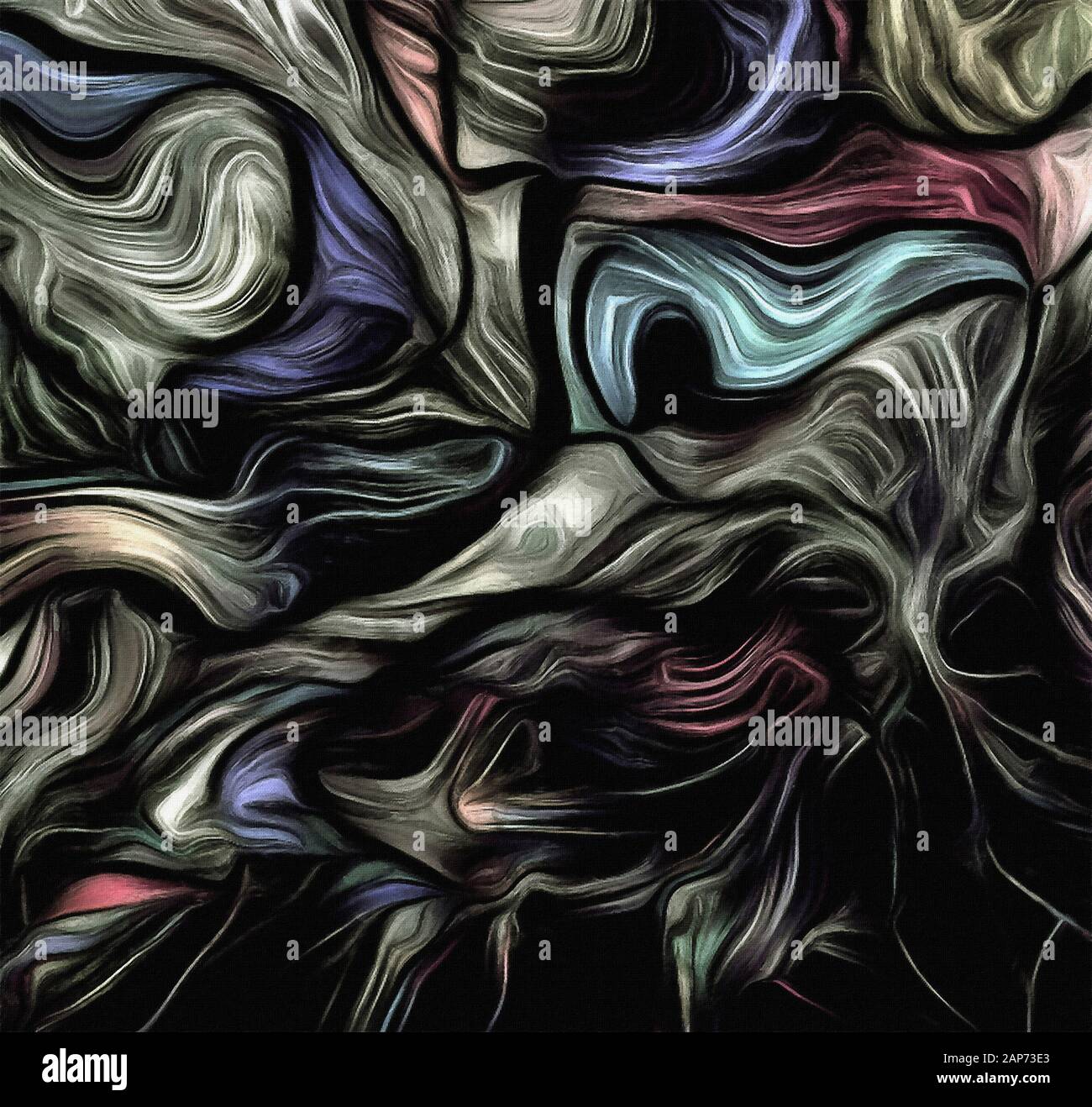 Fluid lines of color movement. Dull colors Stock Photo - Alamy