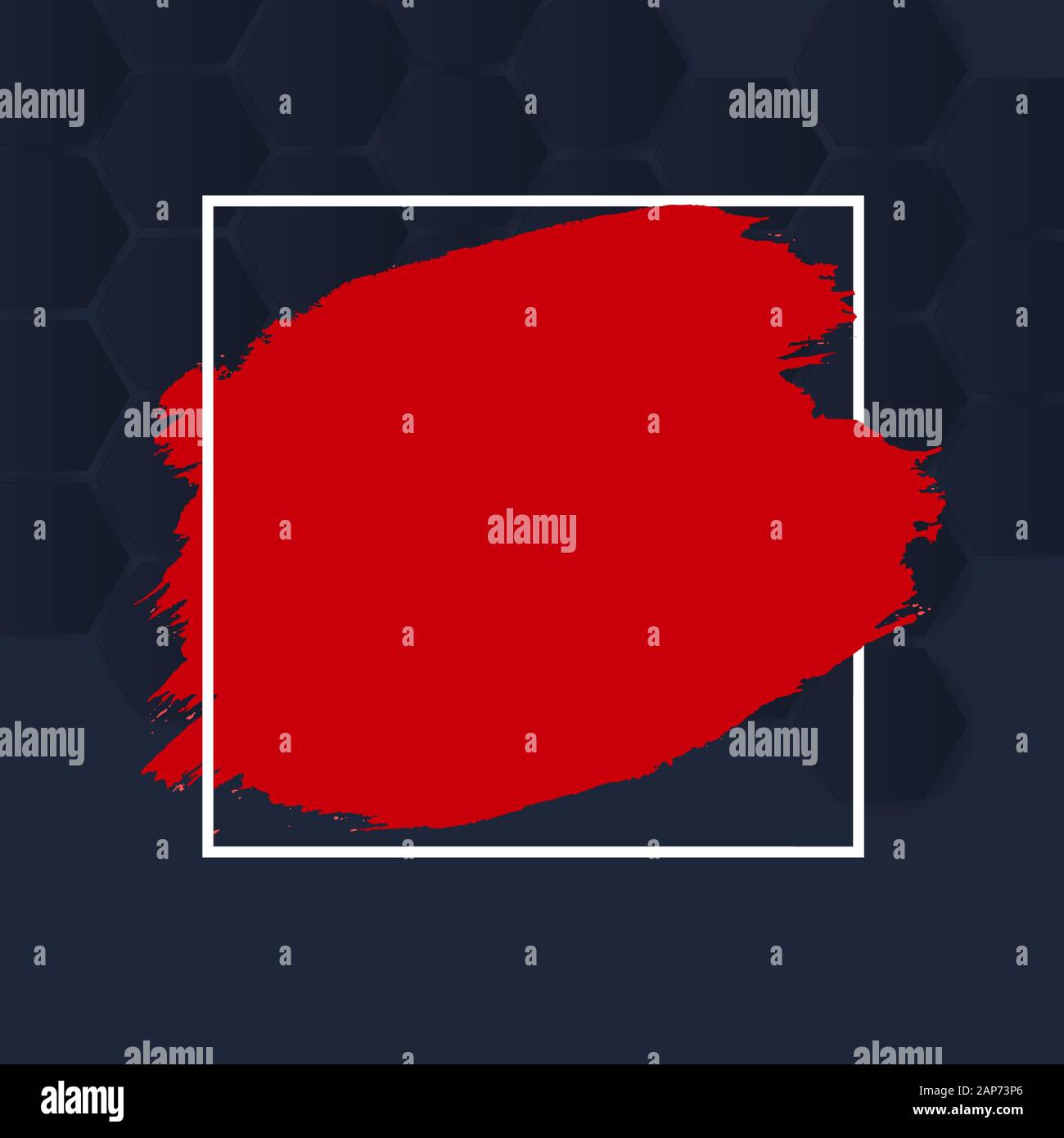 Abstract Geometric Background with Frame Vector Illustration Stock ...