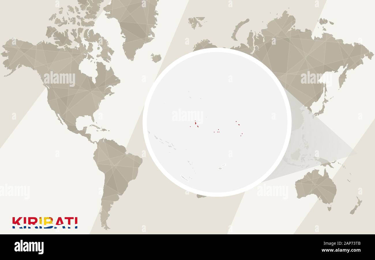 Kiribati map hi-res stock photography and images - Alamy
