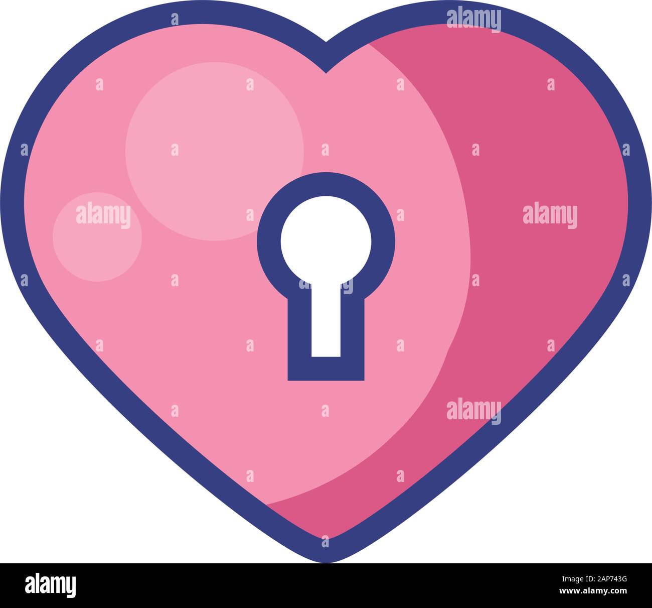 Heart padlock design of love passion romantic valentines day wedding ...