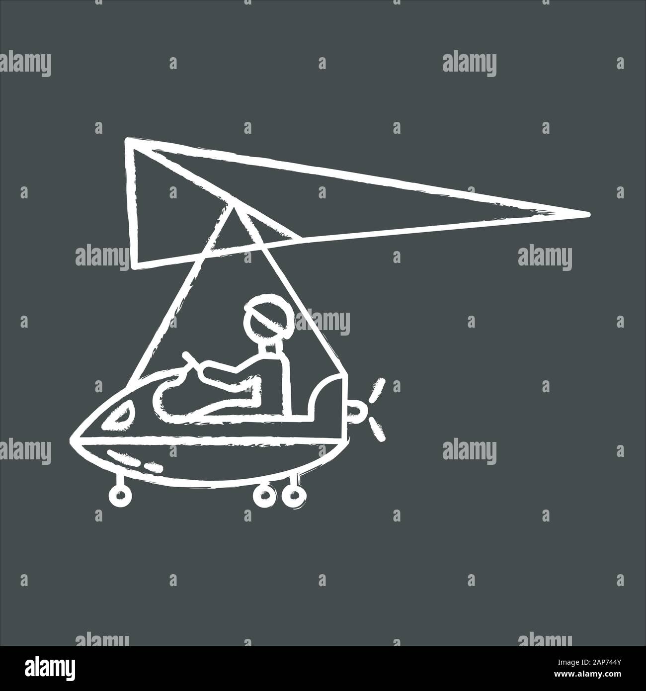 Microlight aircraft airplane plane Stock Vector Images - Alamy