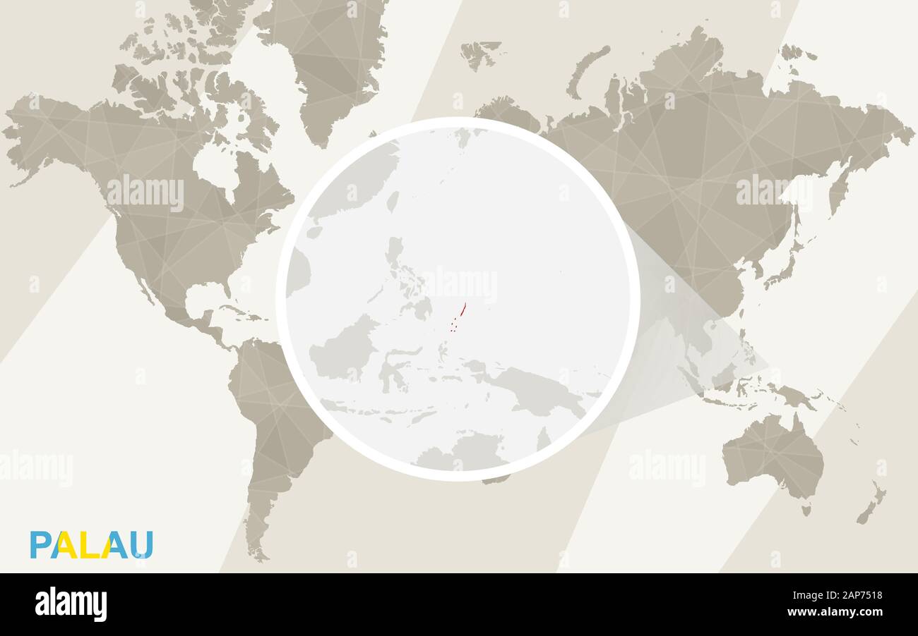 Map palau hi-res stock photography and images - Alamy