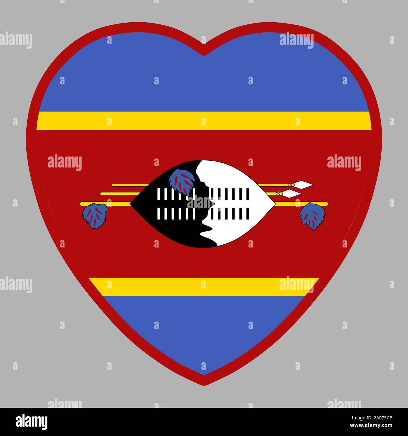 Eswatini Map Vector High Resolution Stock Photography and Images - Alamy