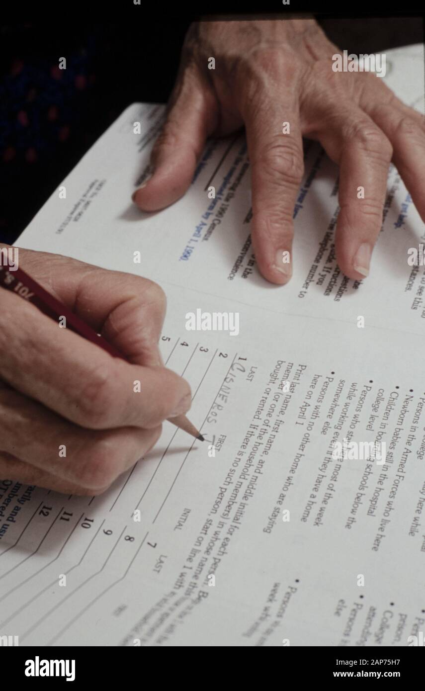 Austin, Texas, USA. 1st Mar, 1990. U.S. citizens in San Antonio, Texas ...