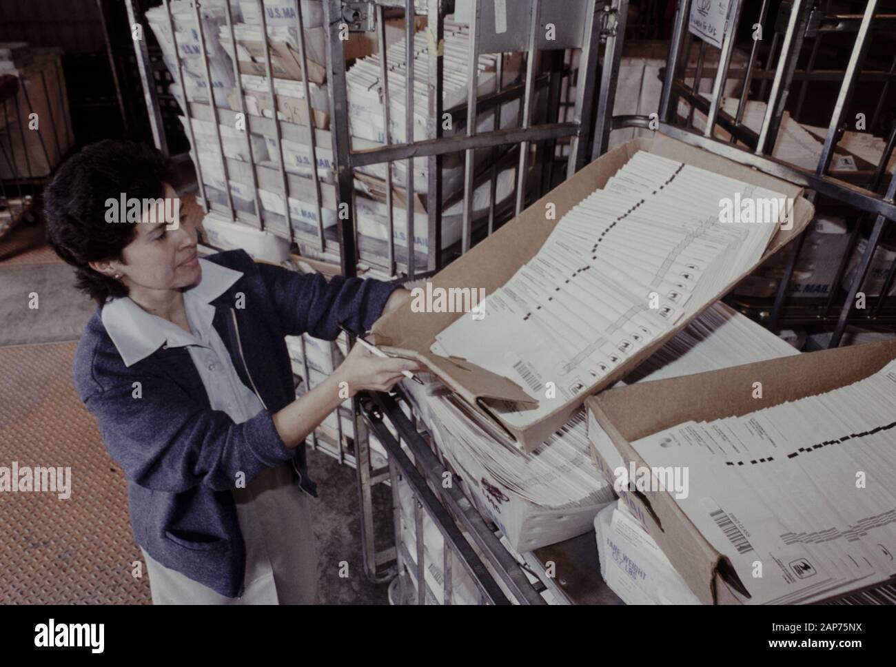 Austin, Texas, USA. 1st Mar, 1990. Temporary 1990 United States Census ...