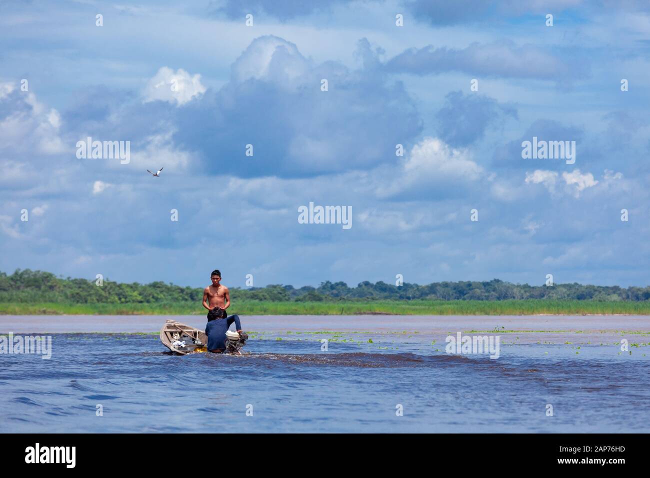 Peruvian River People High Resolution Stock Photography and Images - Alamy