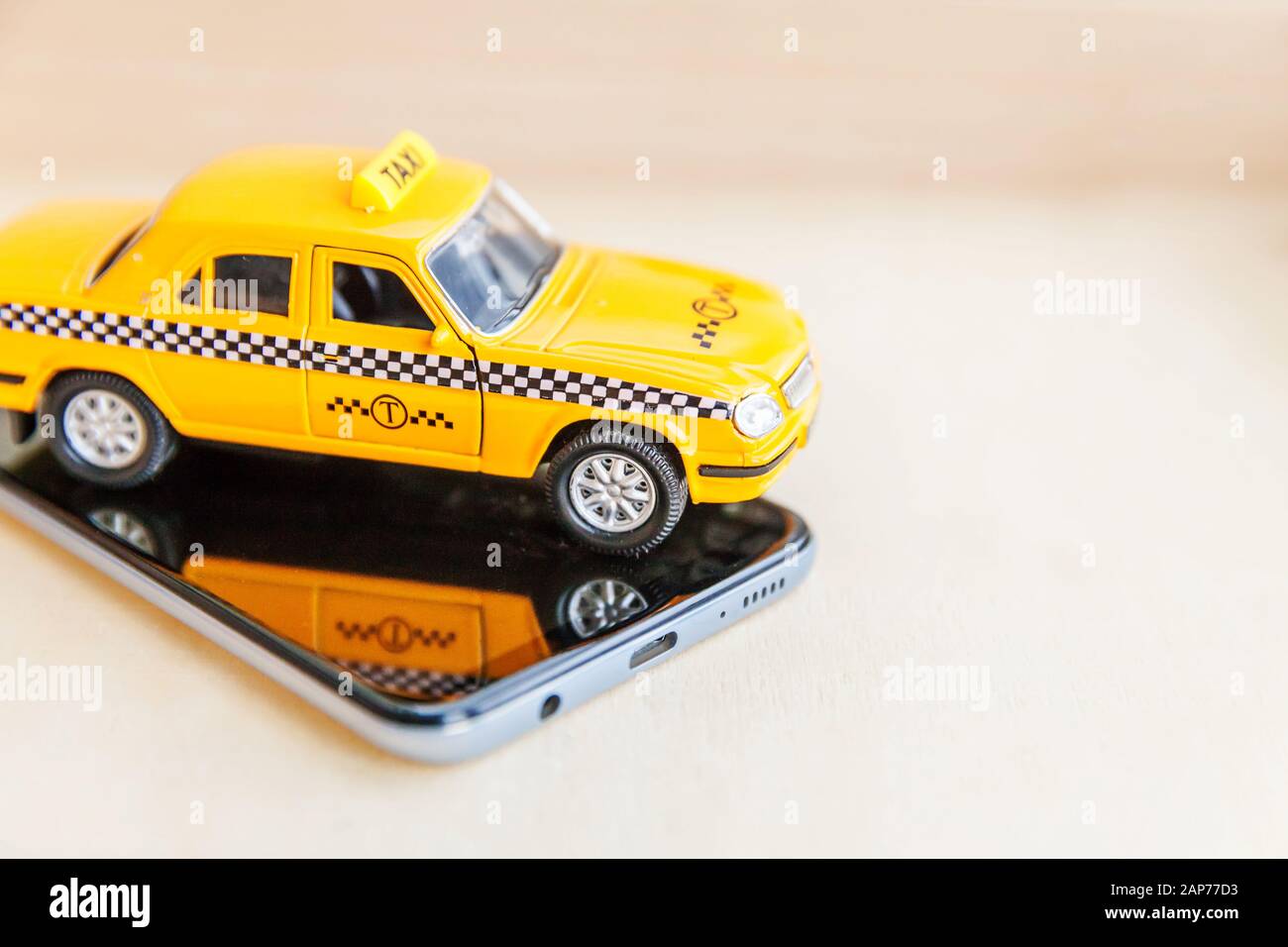 Smartphone application of taxi service for online searching calling and ...