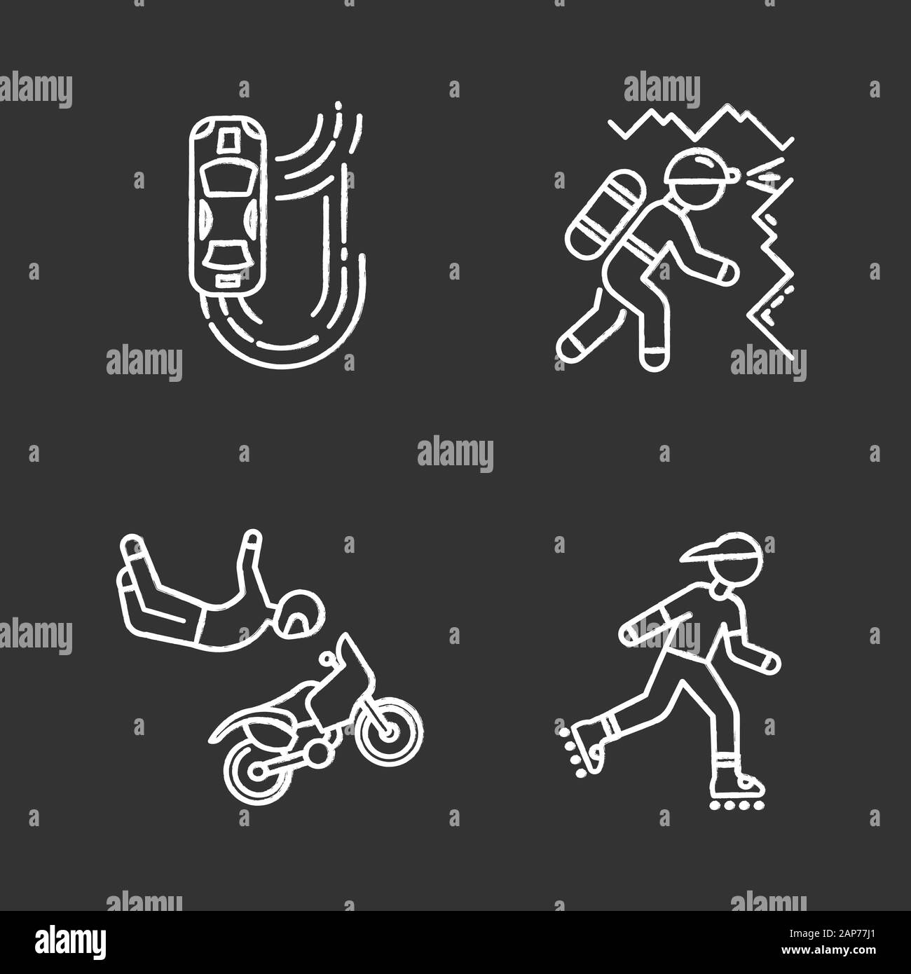 Potholing activity Stock Vector Images - Alamy