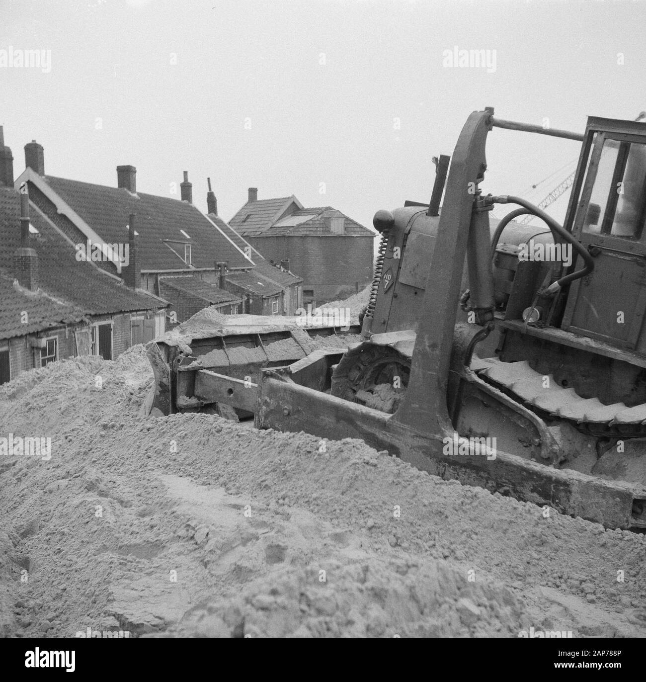 Deltaplan in progress, port of Bruinisse Date: 22 December 1958 ...