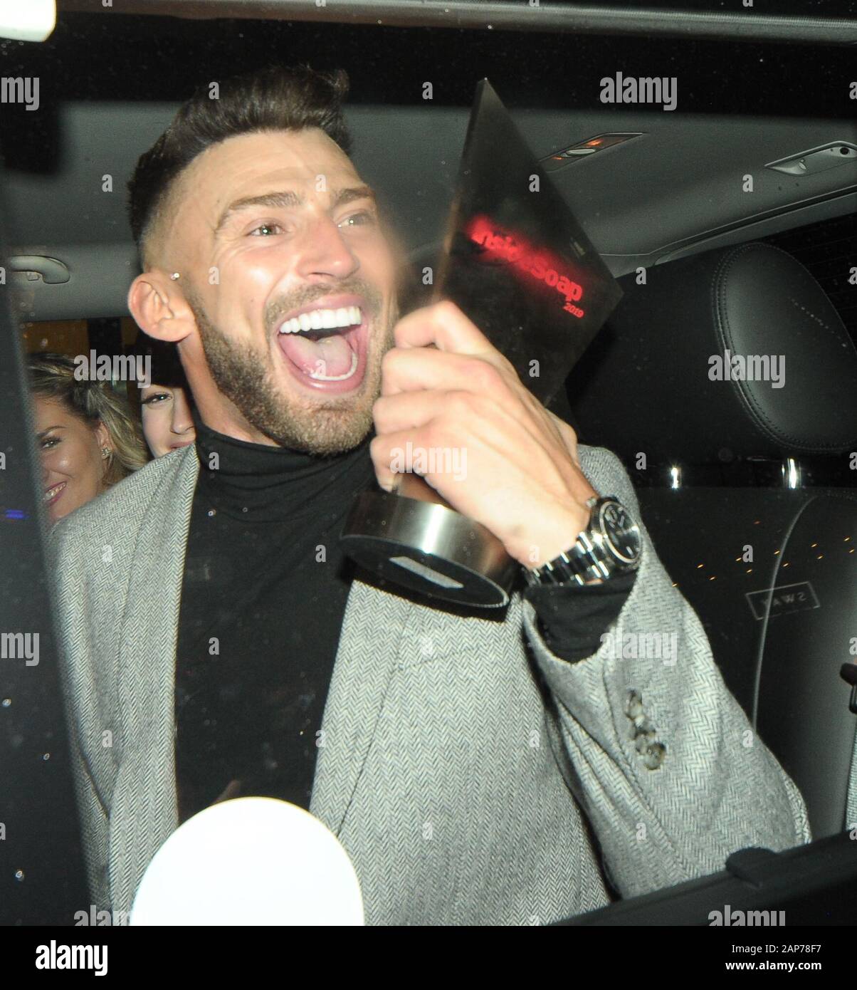 Jake Quickenden The Inside Soap Awards 2019 at Sway Bar London Stock ...