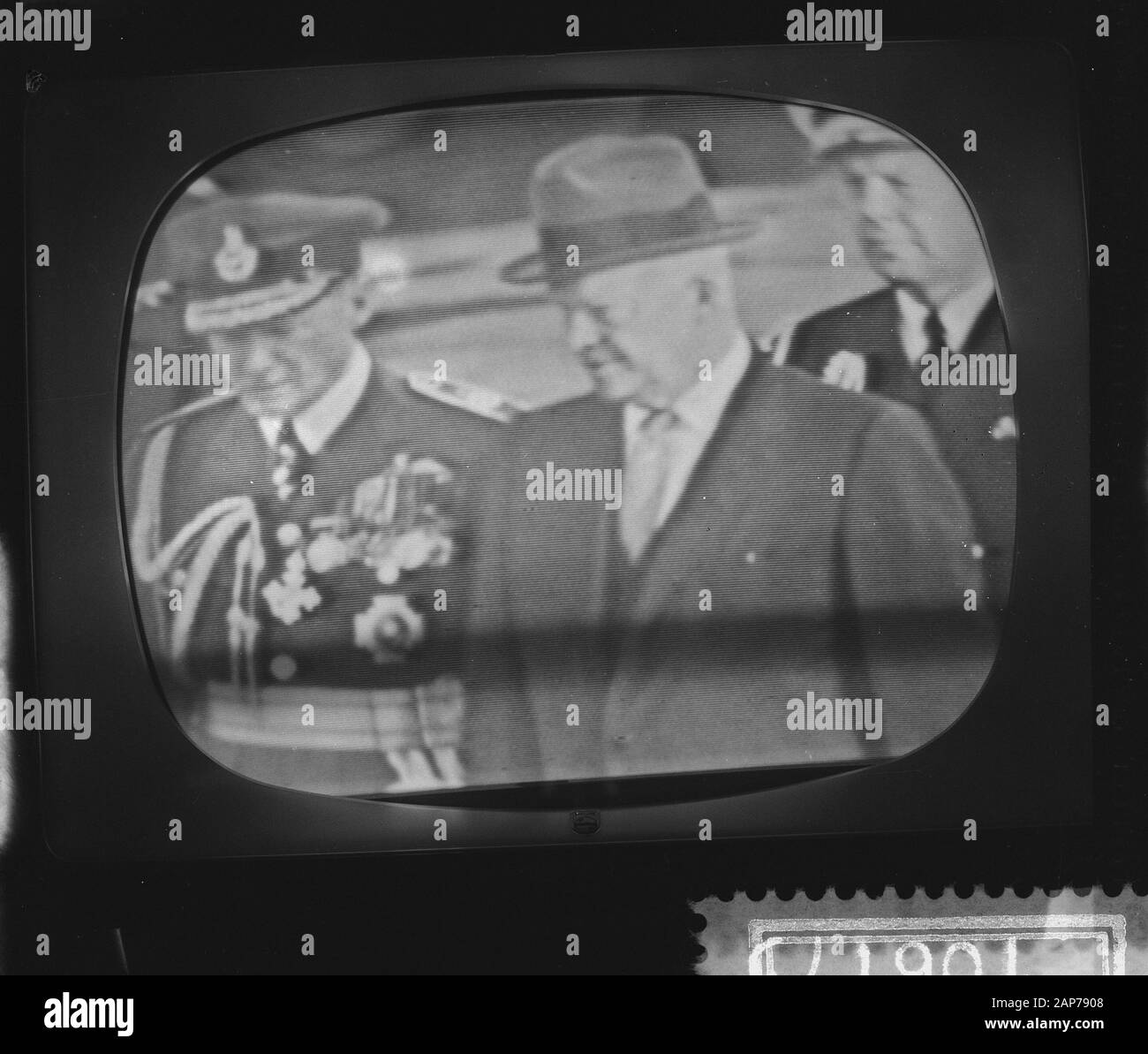 Arrival of President Eisenhower in London Annotation: Photo taken from ...
