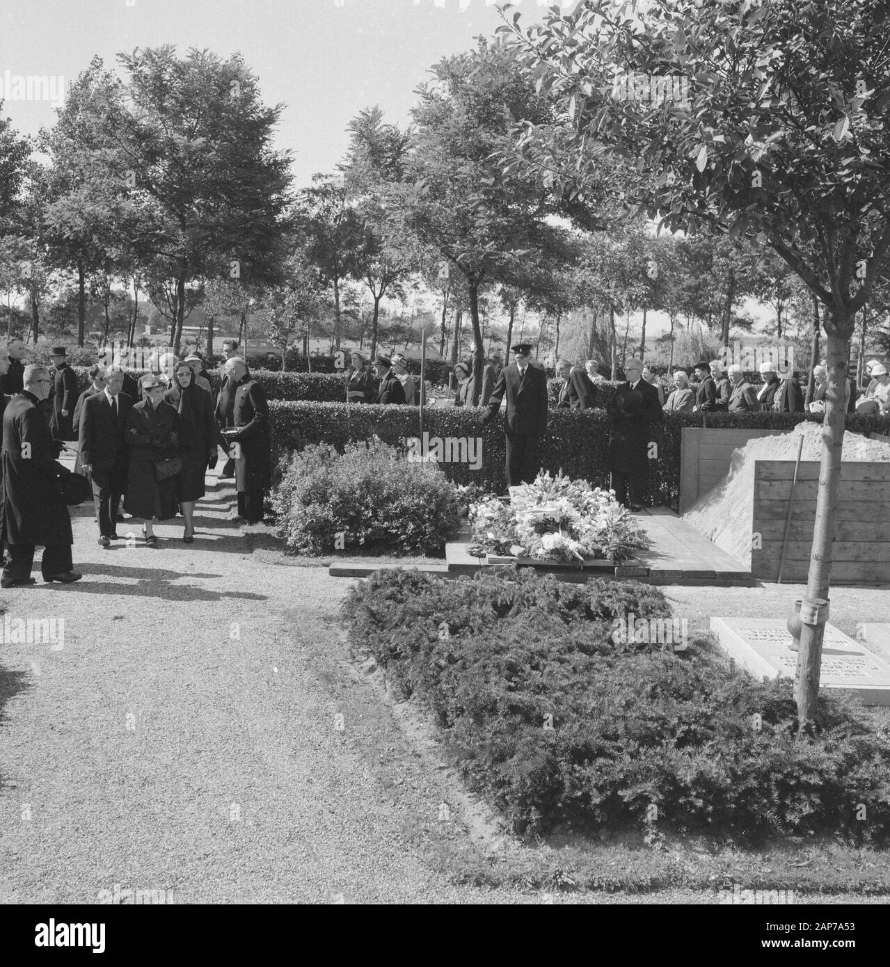 Anna Blaman buried Date: 17 July 1960 Keywords: funerals Stock Photo ...
