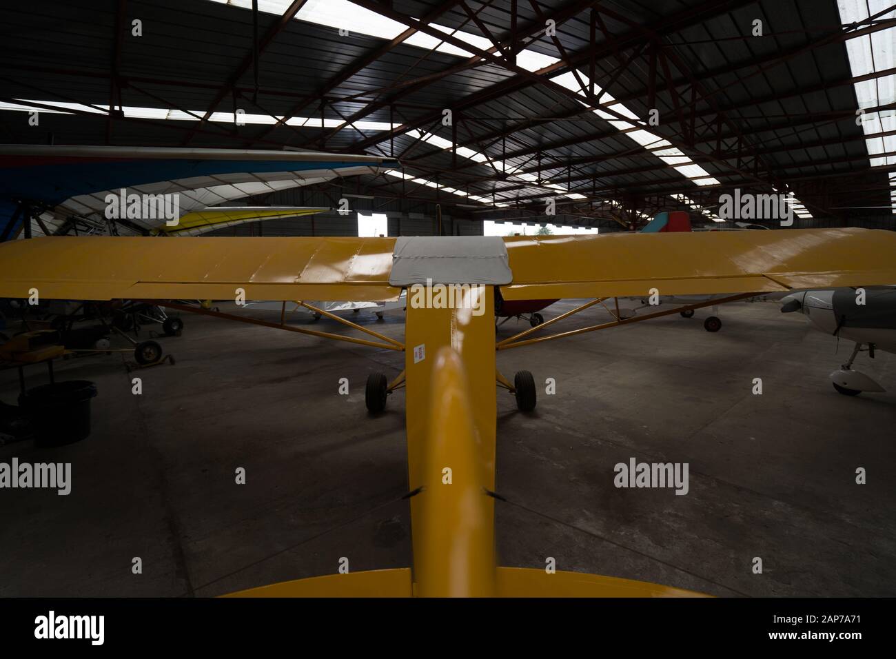 Yellow Microlight High Resolution Stock Photography and Images - Alamy