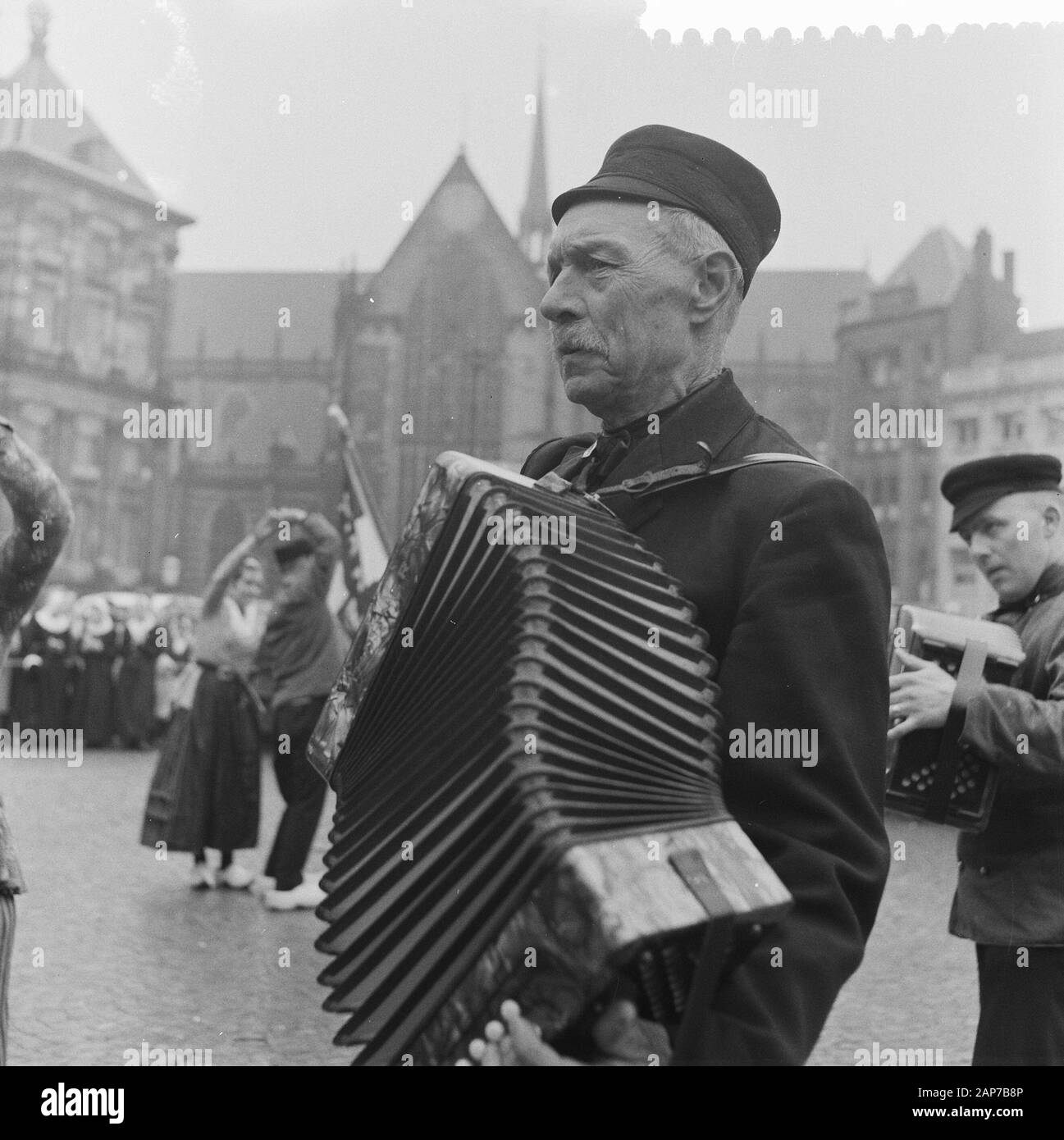 Netherlands street musicians Black and White Stock Photos & Images - Alamy