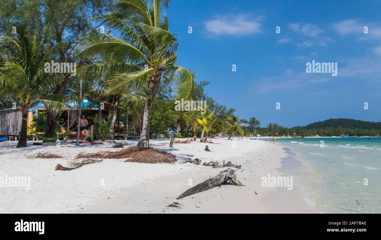 4k Beach at Koh Rong Island Stock Photo - Alamy