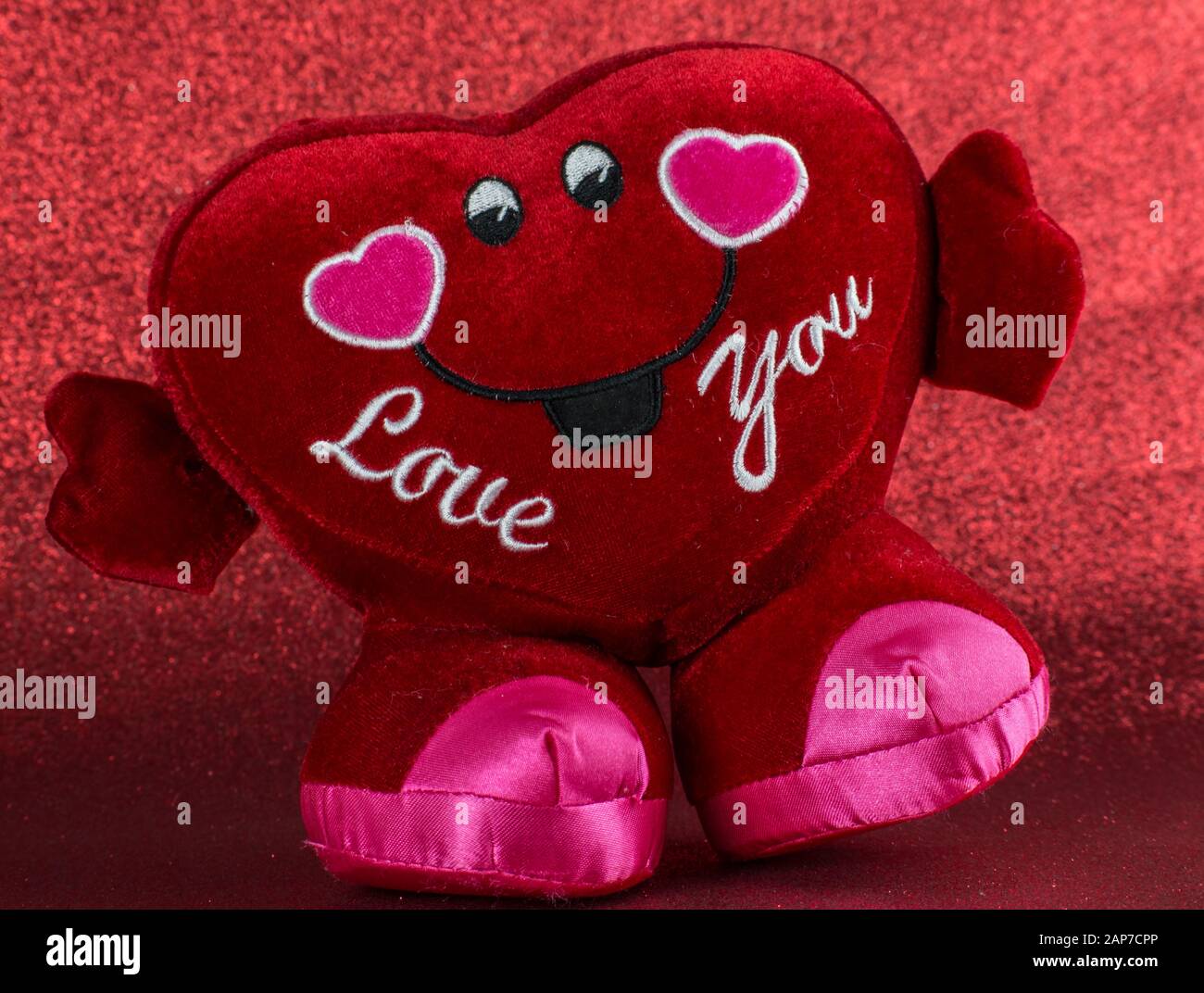 Red heart arms legs on hi-res stock photography and images - Alamy