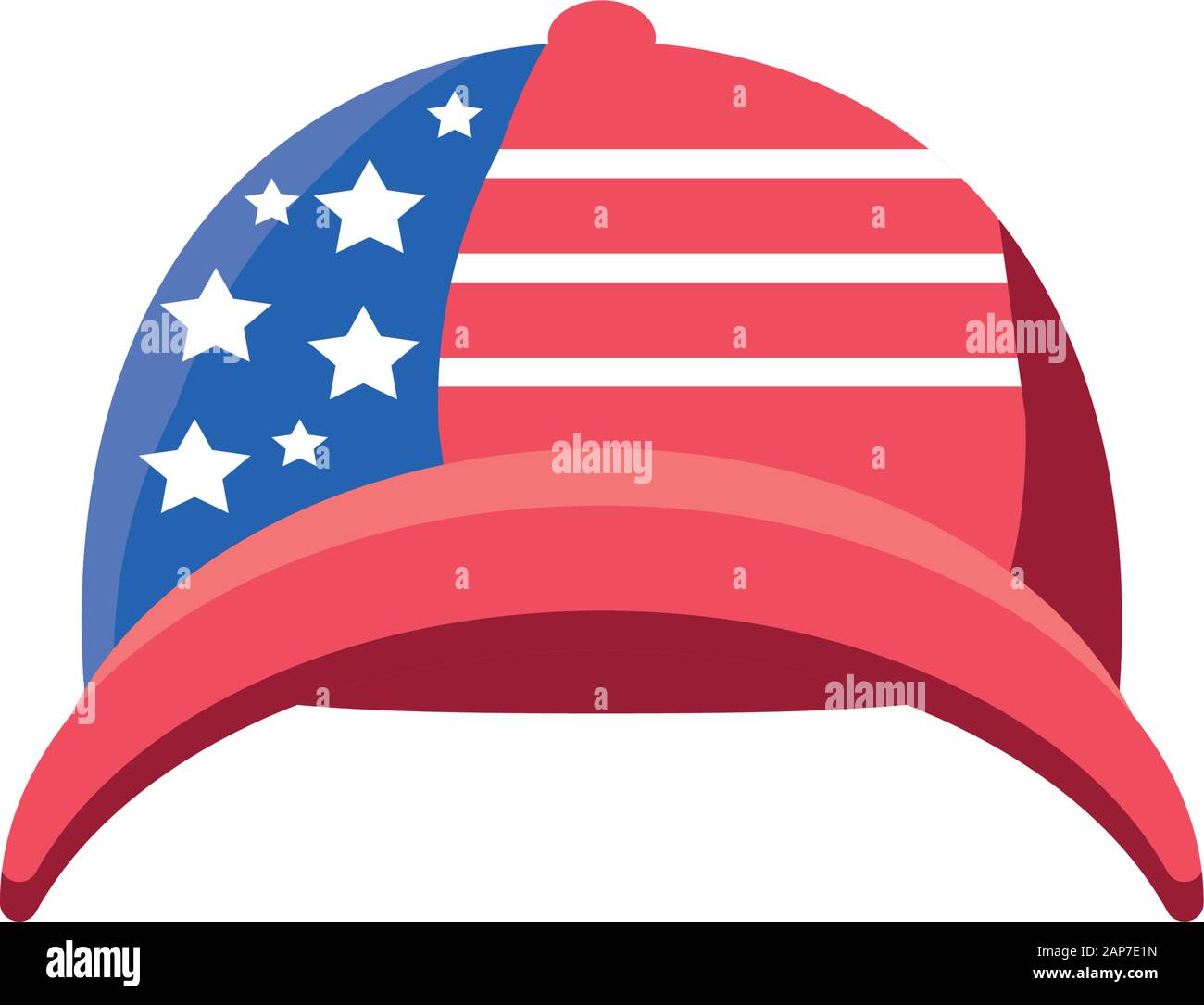 Usa flag hat design, United states america independence nation us ...