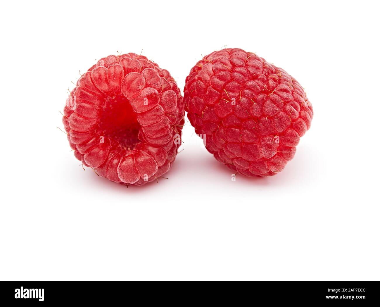 Raspberry Isolated on White Background Stock Photo - Alamy