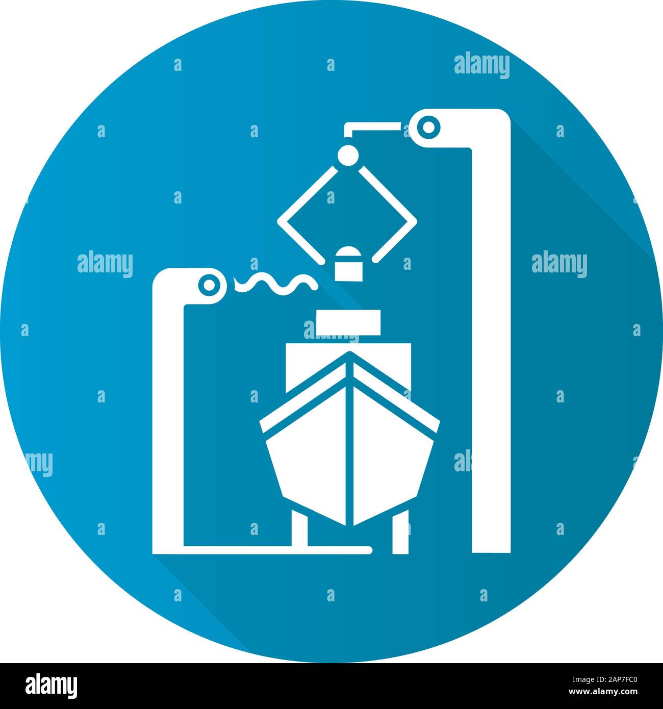 Construction of shipbuilding dock Cut Out Stock Images & Pictures - Alamy