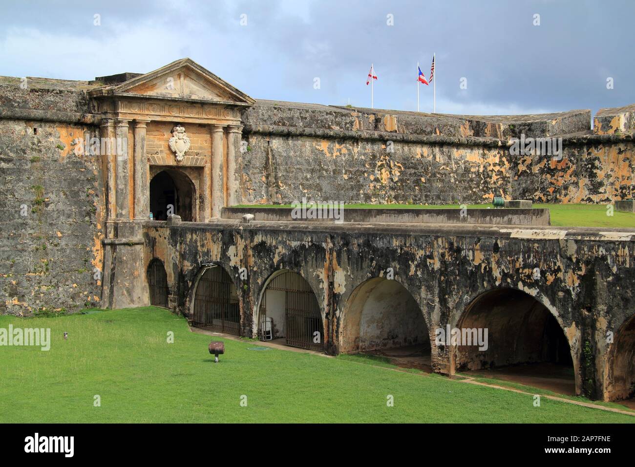 Located in Old San Juan, Puerto Rico, the El Morro fortress is arguably ...