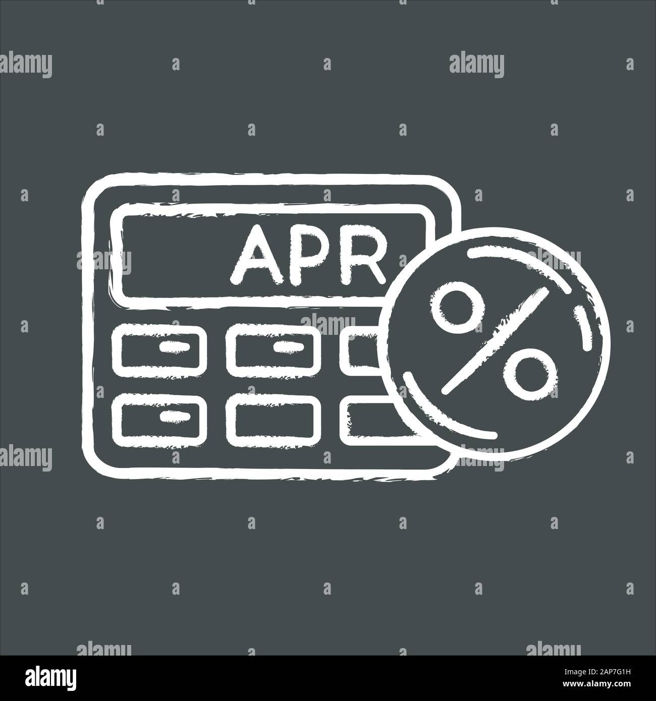 Apr calculator Stock Vector Images - Alamy