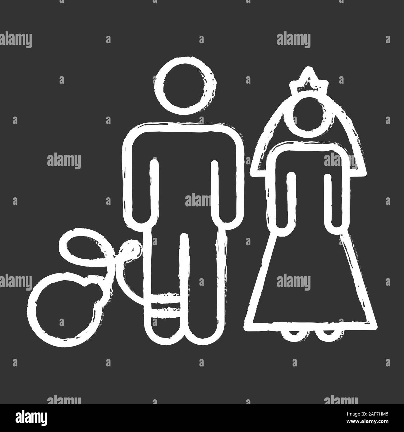 Wedlock Icons Stock Vector Images Alamy