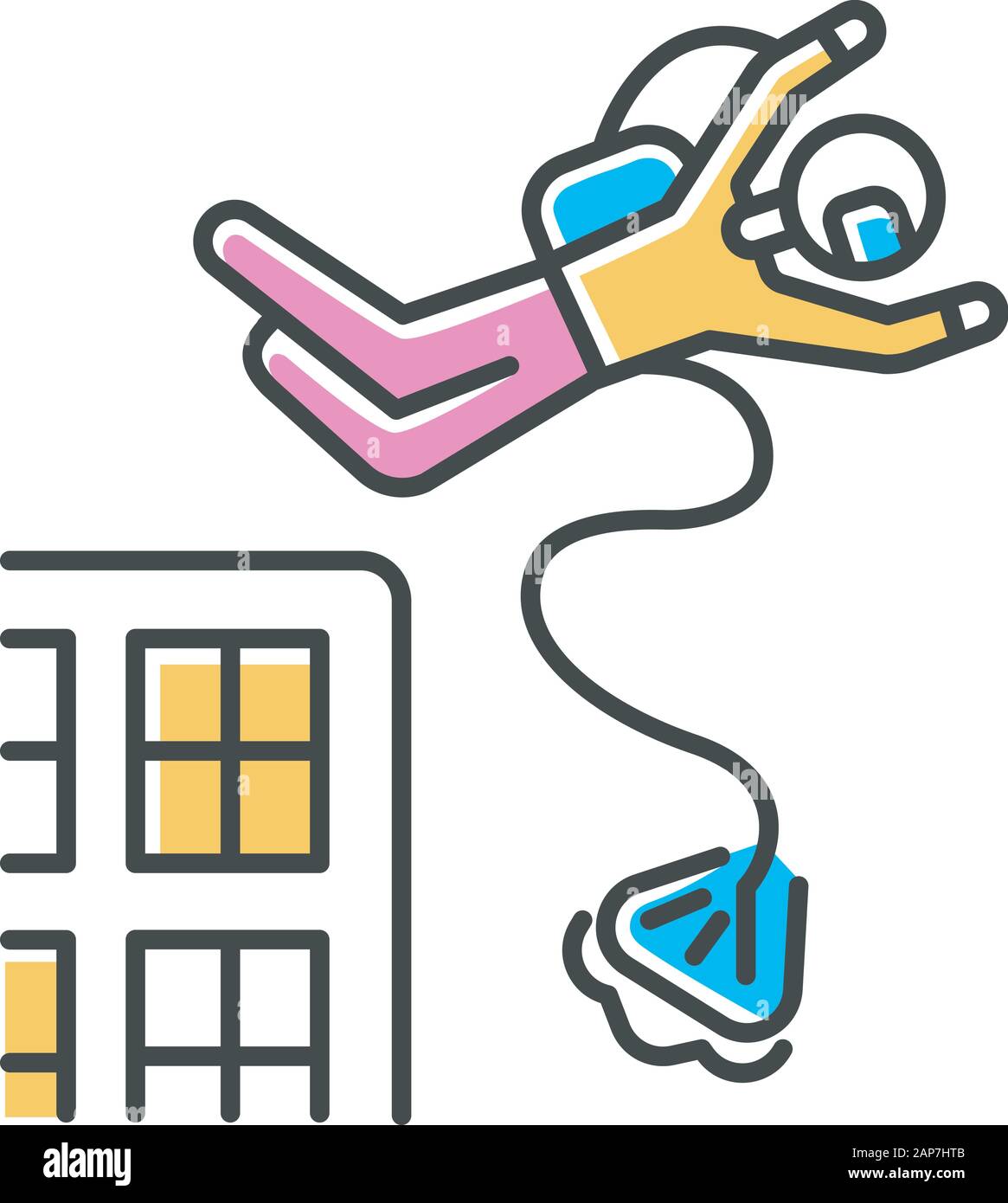 Building base jump Stock Vector Images - Alamy